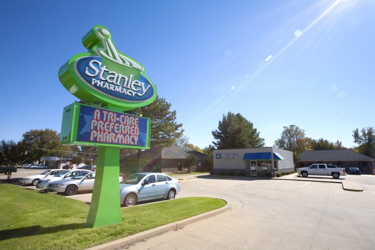 Stanley Pharmacy Signage • Think Idea Studio